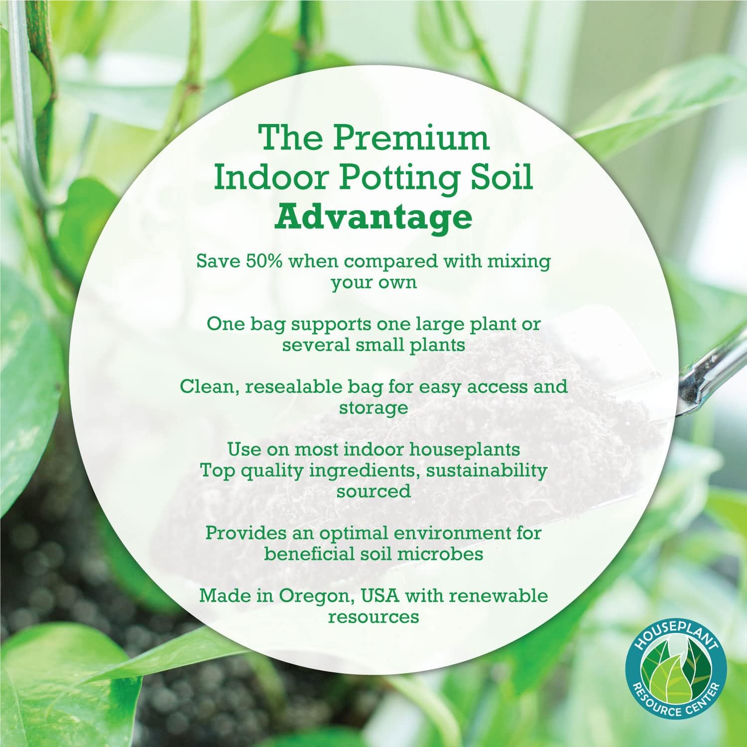 Premium Indoor Plant Soil with Enhanced Drainage and Optimal Nutrient ...